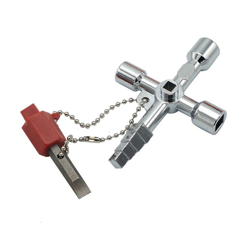 Amtech Universal 4 Way Utility Key | Mark up Wholesale