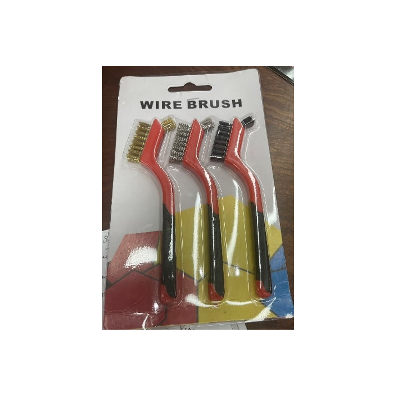 Markup 3Pc Mini 2In1 Wire Brush Set | Mark up Wholesale