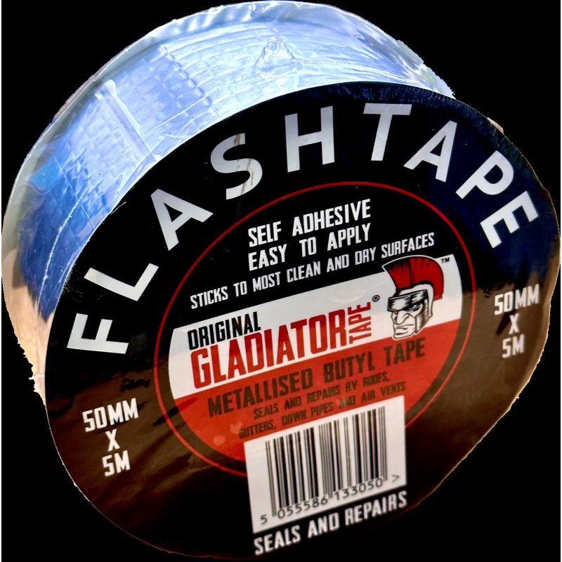 Gladiator 50Mm X 5M Metal Butyl Tape/Flash Tape | Mark up Wholesale
