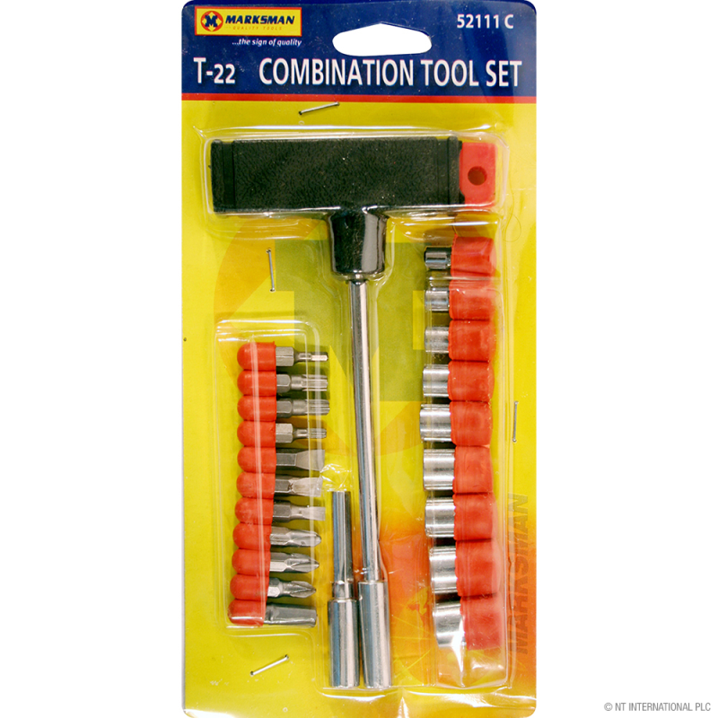 Marksman T Bar Combination Tool Set | Mark up Wholesale