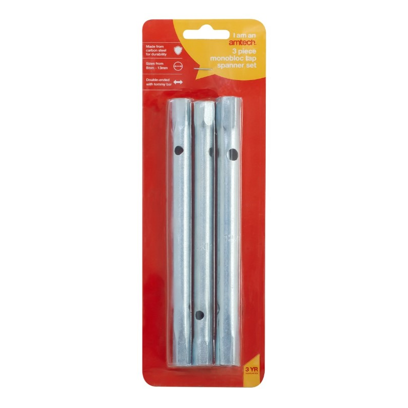 Amtech 3Pc Monobloc Tap Spanner Set | Mark up Wholesale