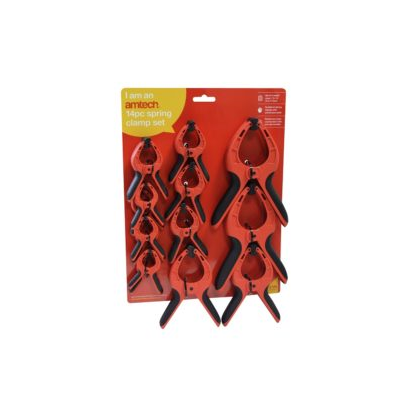 AMTECH 14PC SPRING CLAMP SET | Mark up Wholesale