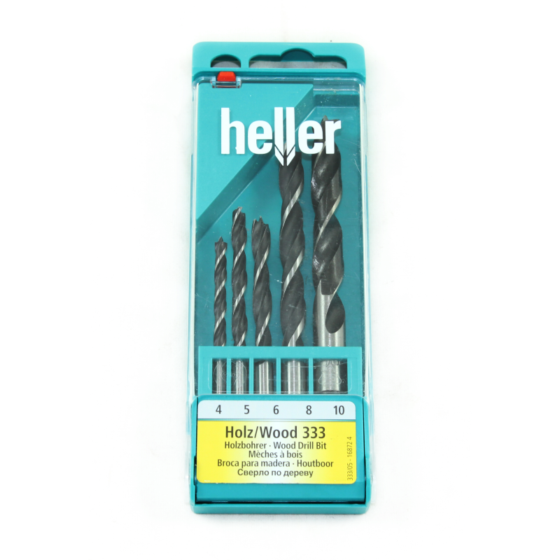 HELLER PRO 5PC WOOD DRILL BIT SET | Mark up Wholesale