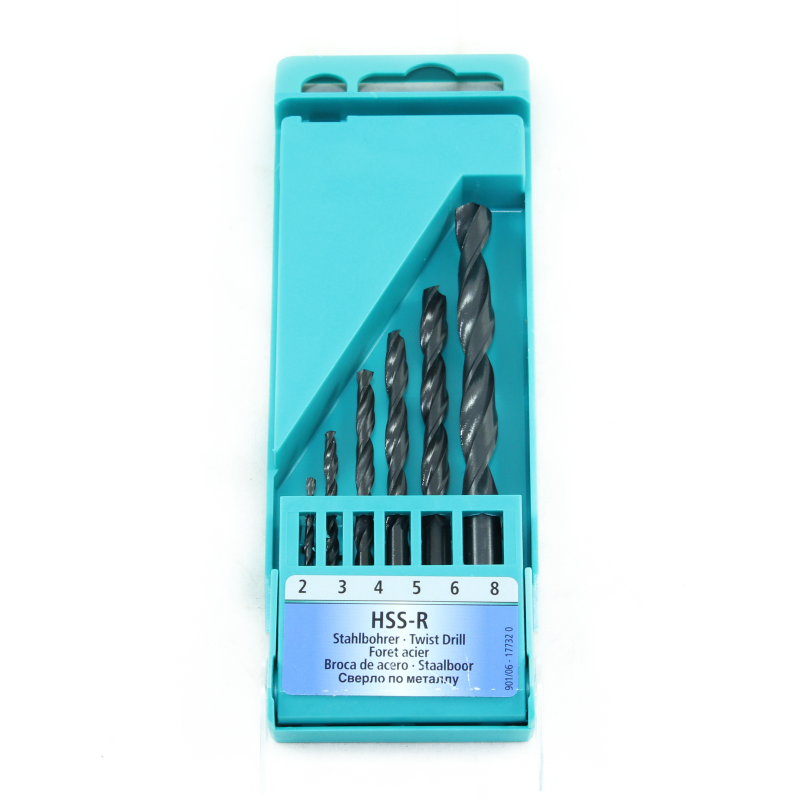 HELLER PRO 6PC HSS-R TWIST DRILL BIT SET | Mark up Wholesale
