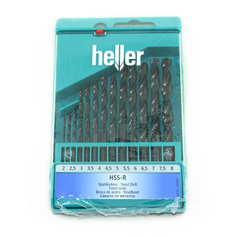 HELLER PROFESSIONAL 13PC HSS-R METAL DRILL BIT SET | Mark up Wholesale