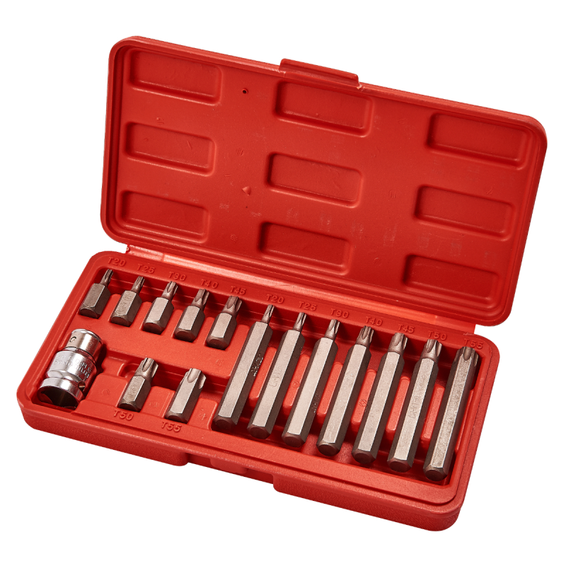 AMTECH 15PC TORQUE/ TORX BIT SET | Mark up Wholesale