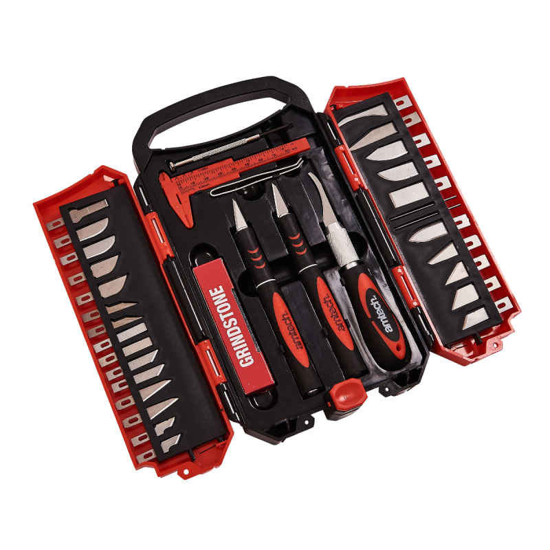 AMTECH 34PC HOBBY KNIFE SET | Mark up Wholesale