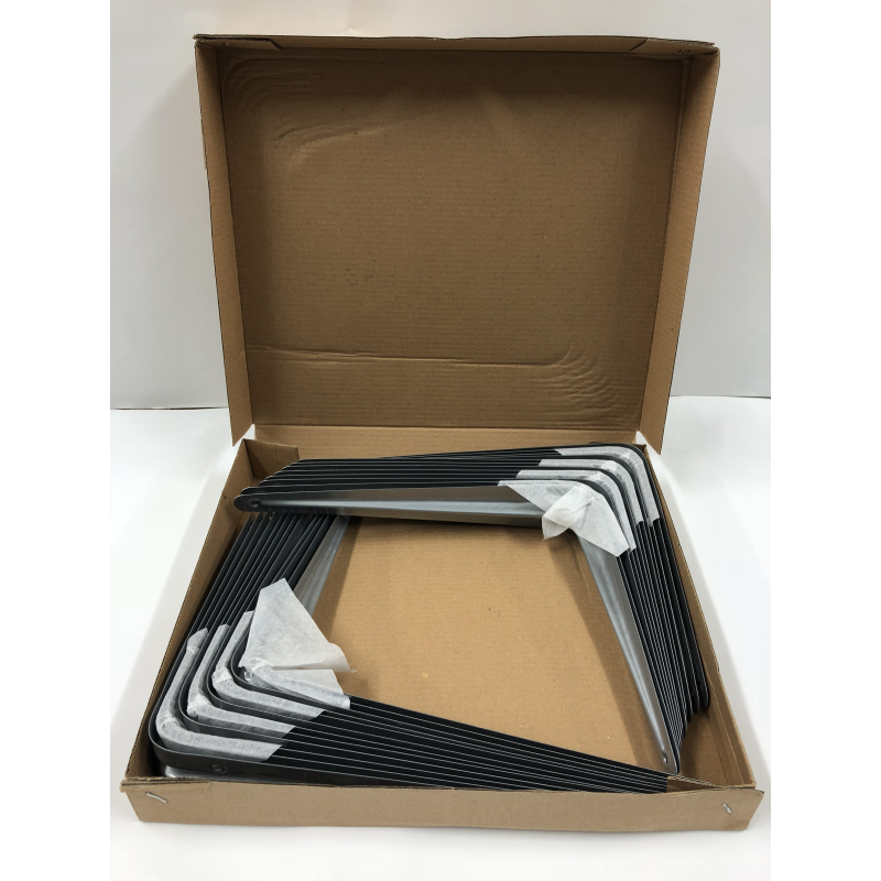 MARKUP 8" X 10" GREY SHELF BRACKETS | Mark up Wholesale