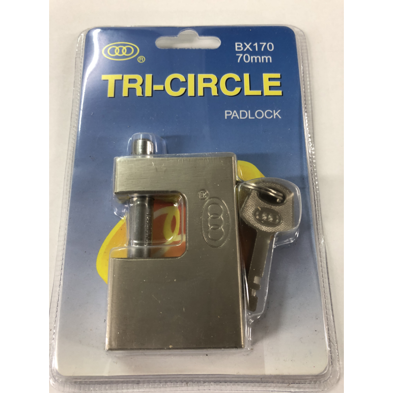 Markup 70Mm Tri Circle Steel Shutter Lock | Mark up Wholesale