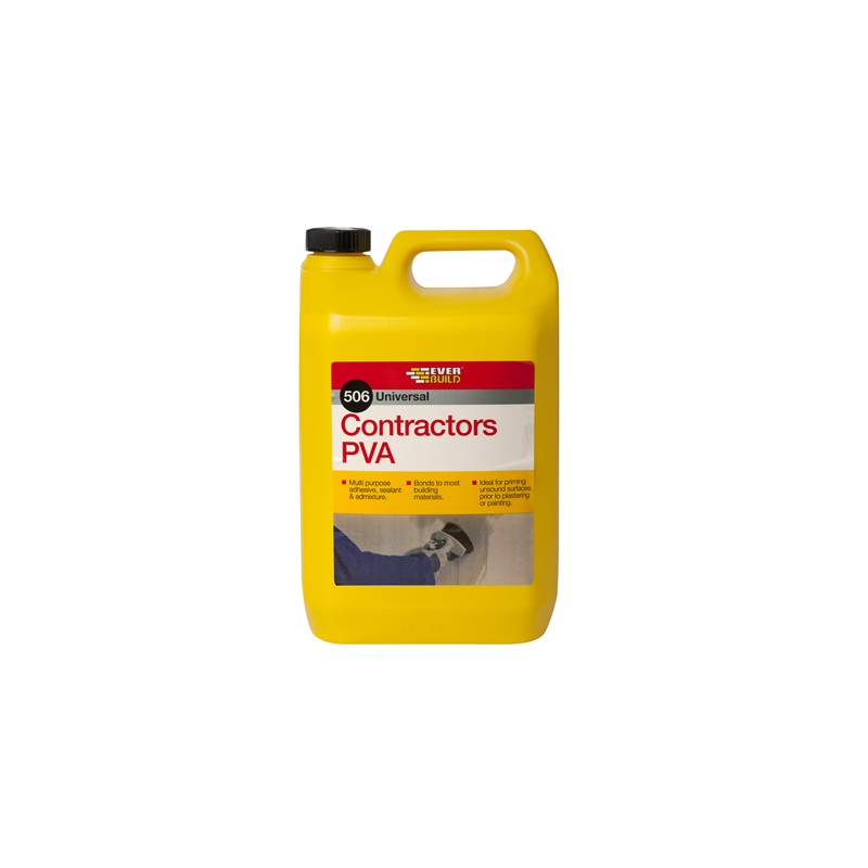 Everbuild 506 Contractors Pva Bond 5L | Mark up Wholesale