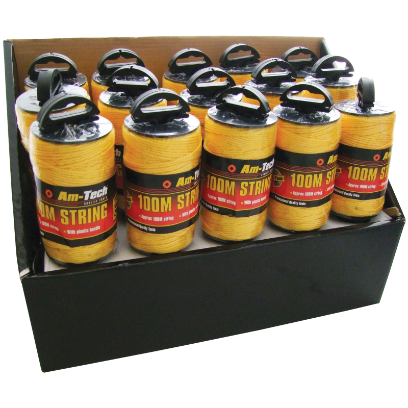 AMTECH 100M BUILDERS LINE ON REEL | Mark up Wholesale