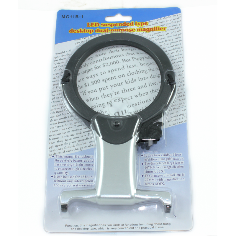 MARKUP 2 IN 1 LED CROSS STITCH DESKTOP MAGNIFIER | Mark up Wholesale