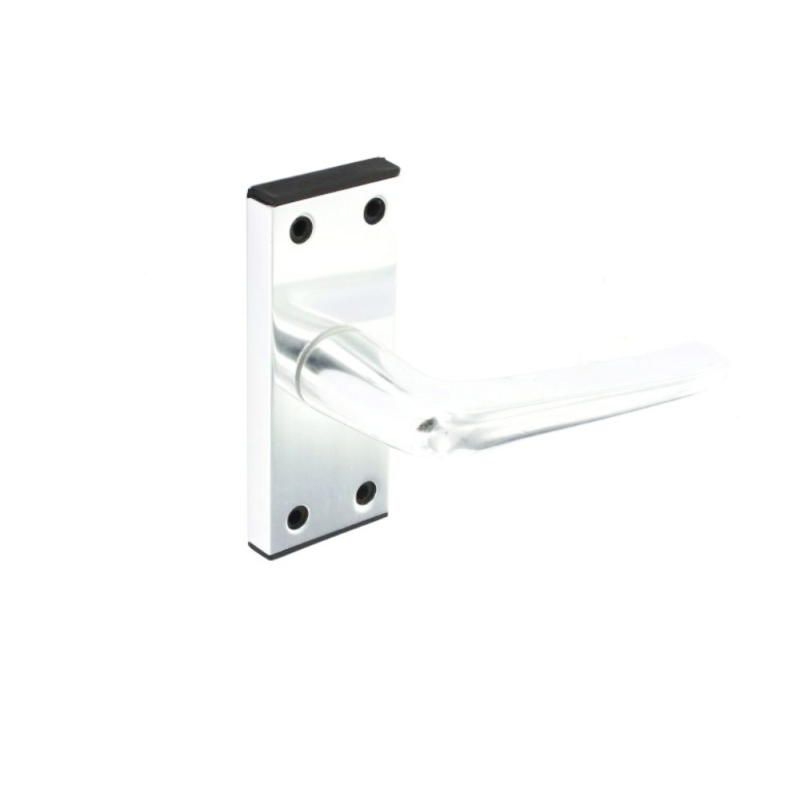 SECURIT SILVER ALUMINIUM LATCH HANDLES | Mark up Wholesale