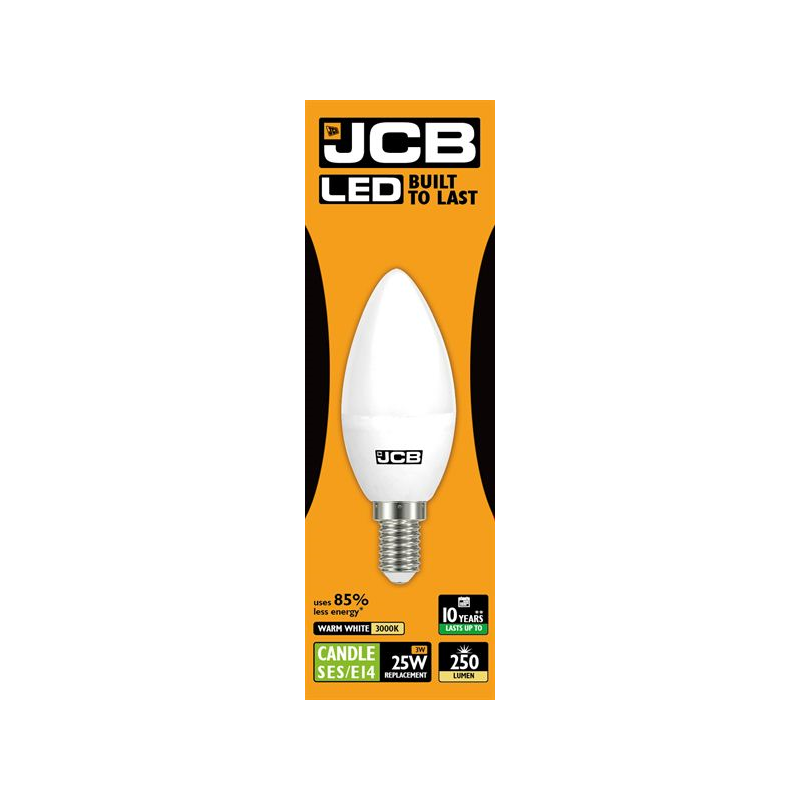 Jcb Candle Led 3W (25W) 250Lm Warm White E14- 3000K (W) | Mark up Wholesale