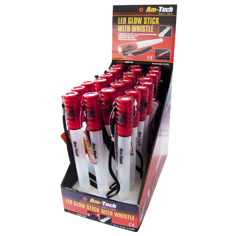 AMTECH LED GLOW STICK & WHISTLE * | Mark up Wholesale