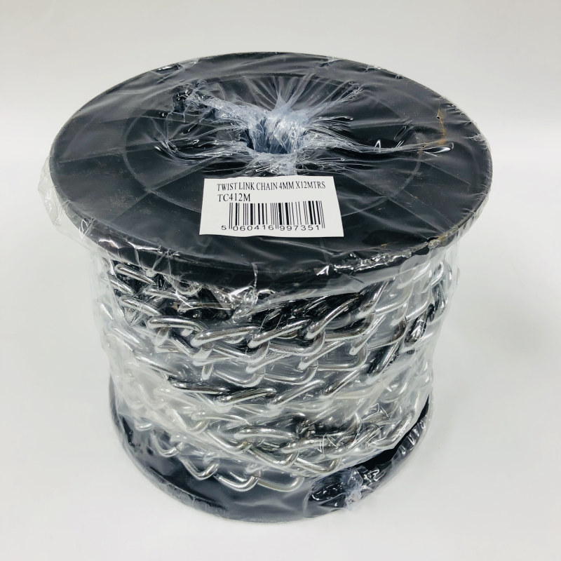 MARKUP 4MM X 12M TWIST LINK CHAIN ROLL | Mark up Wholesale