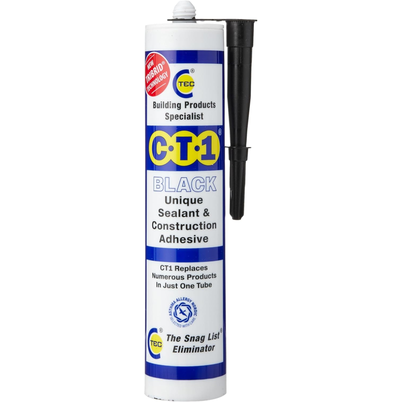Ct1 Sealant & Construction Adhesive- Black | Mark up Wholesale