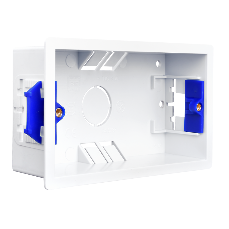 Bg 2 Gang 35Mm Dry Lining Plastic Back Box | Mark up Wholesale