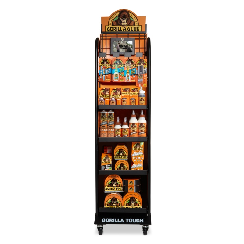 Gorilla Island Display Unit With Stock | Mark up Wholesale