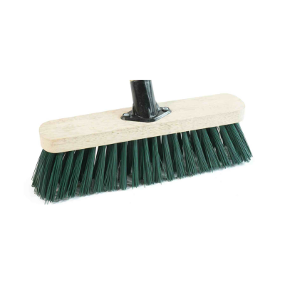 Brushware 12"(300Mm) Stiff Green Pvc Broom Head | Mark up Wholesale