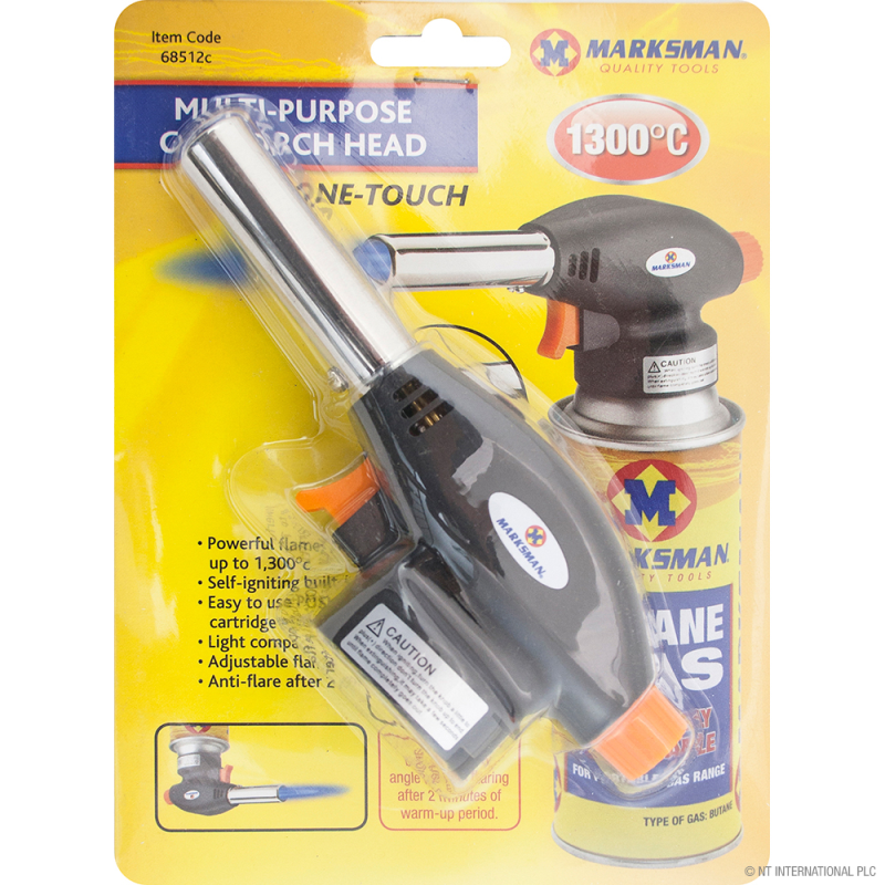 Marksman Multi Purpose Gas Torch Head | Mark up Wholesale